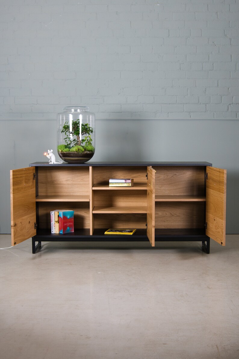 Oak Sideboard, Oak Credenza, Oak TV Unit, Oak Media Unit | KODA - Etsy UK