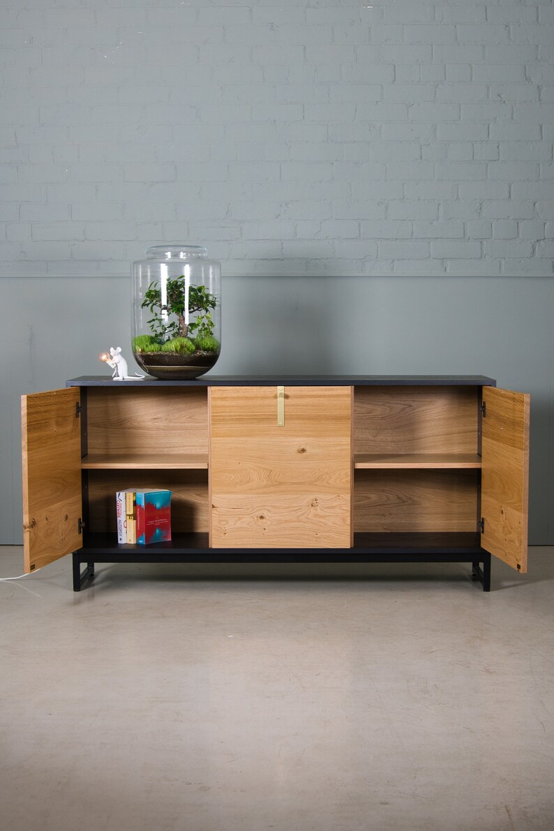 Oak Sideboard, Oak Credenza, Oak TV Unit, Oak Media Unit | KODA - Etsy UK
