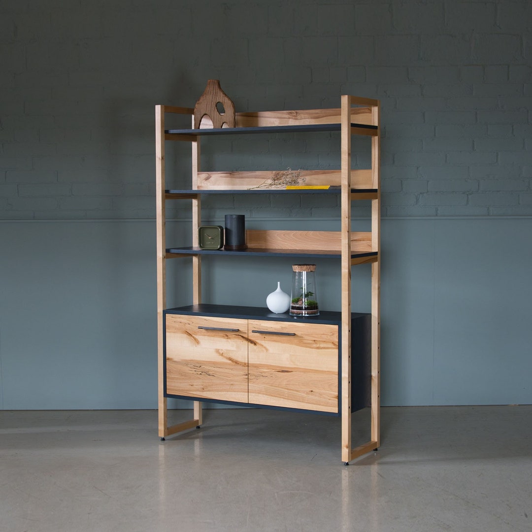 Ash Bookcase, Ashbookshelf, Timber Shelving Unit - Etsy