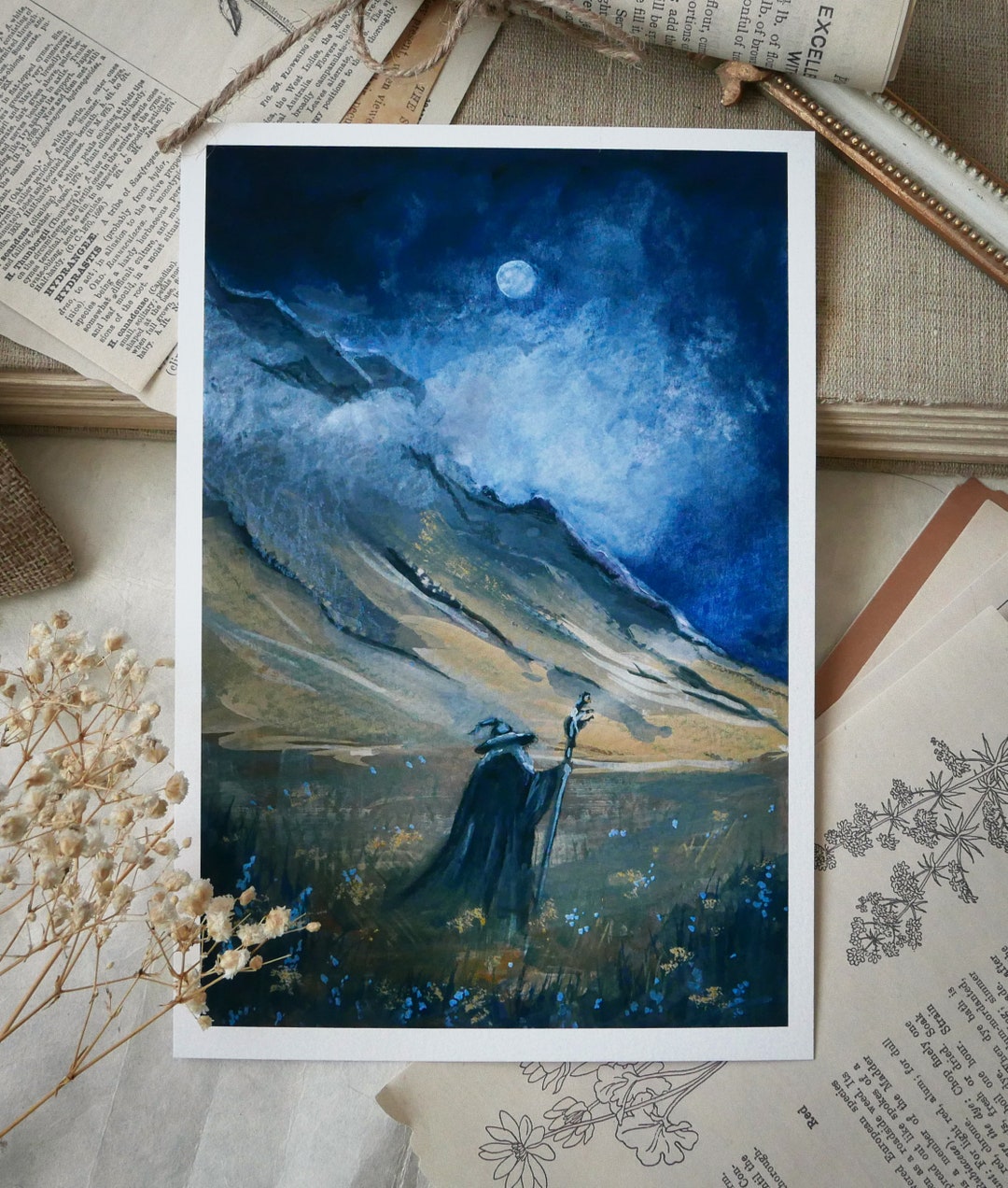 The Path | Fine Art Print | Watercolor Art, Wall Art, Decor, Giclee ...