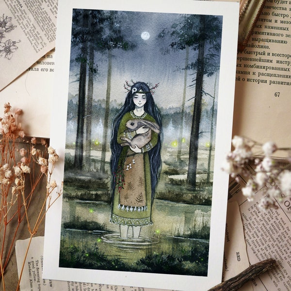 Witch Swamp Art - Etsy