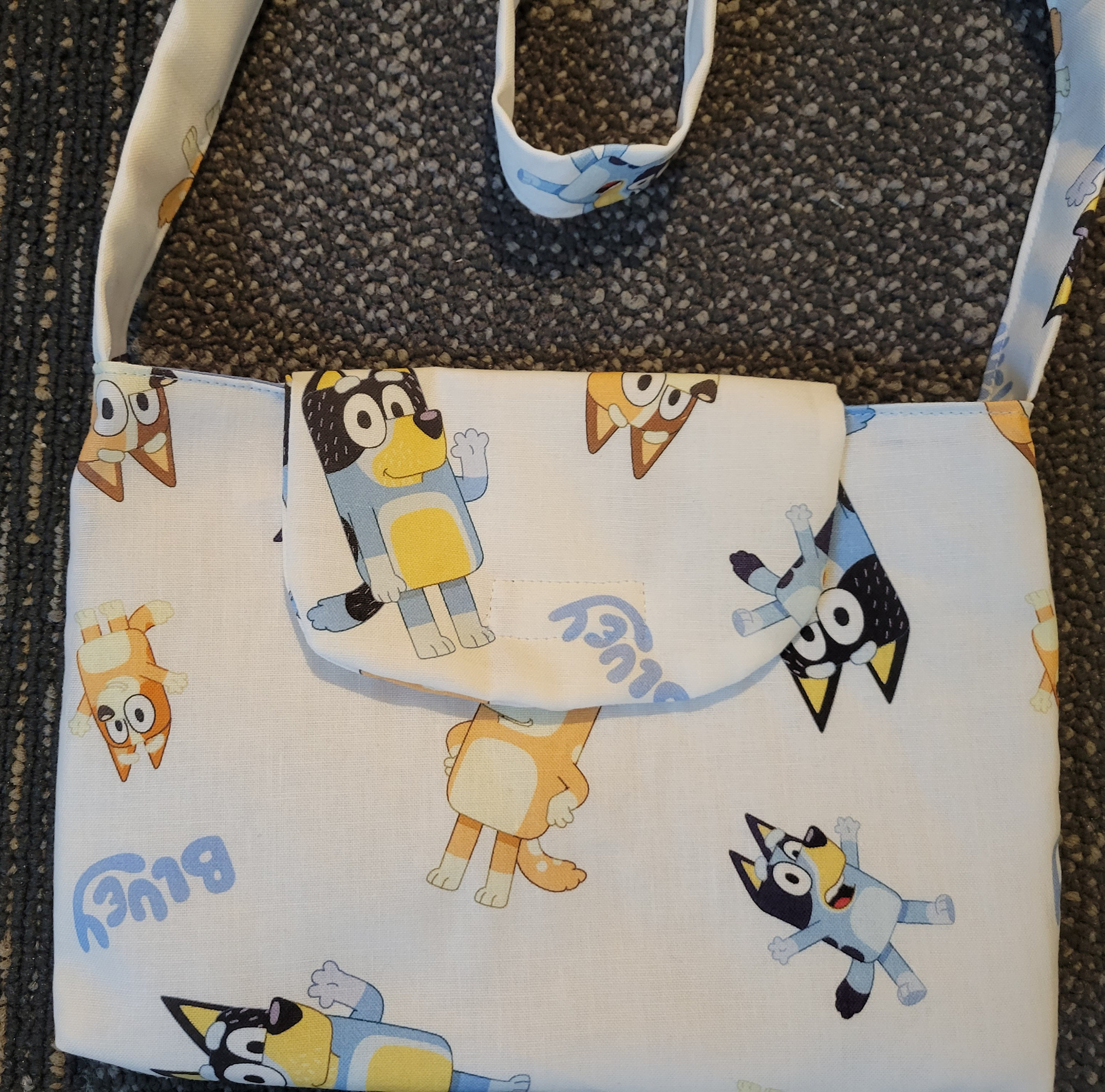BLUEY Twirl Skirt Set With Matching Purse Size 18/24 Months - Etsy