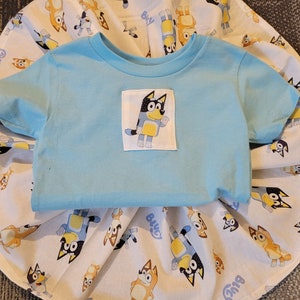 BLUEY Twirl Skirt Set With Matching Purse Size 18/24 Months - Etsy