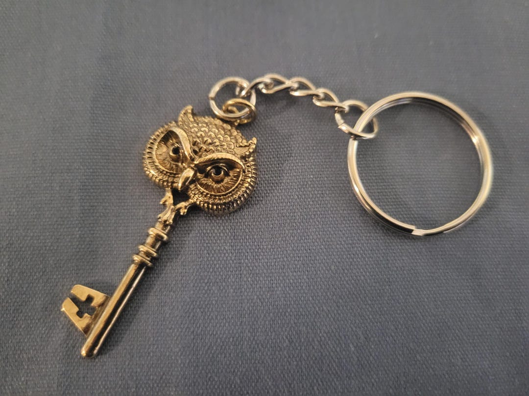 Owl Keychain - Etsy