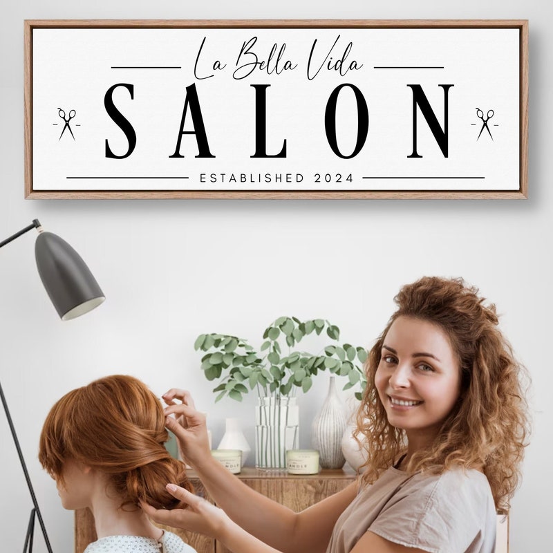 Hair Salon Sign - Etsy