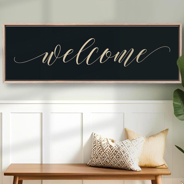 Foyer Welcome Sign - Etsy