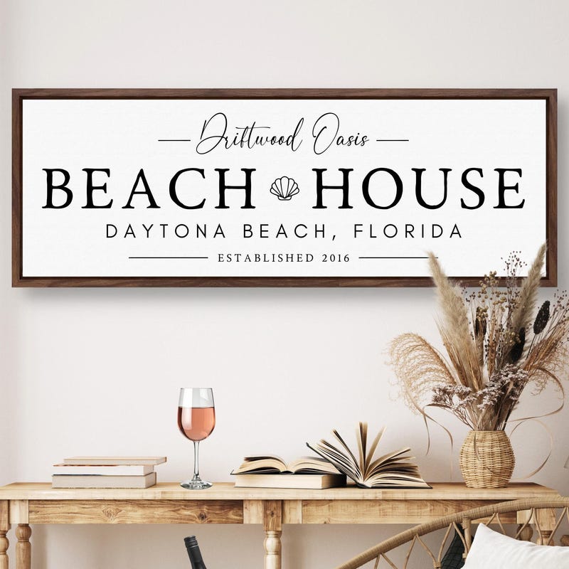 Beach House Signs - Etsy