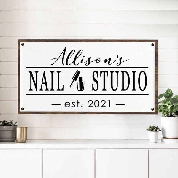 Nail Studio Decor - Etsy