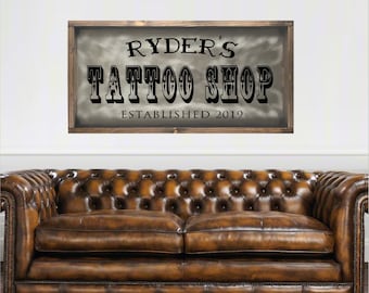 Tattoo Shop Signs - Etsy