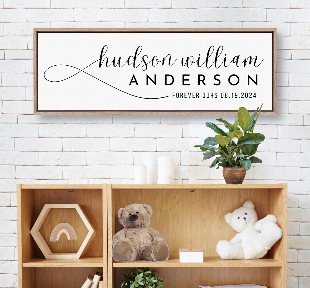 Adoption Sign Family Adoption Gift Forever Ours Gotcha Day Sign ...