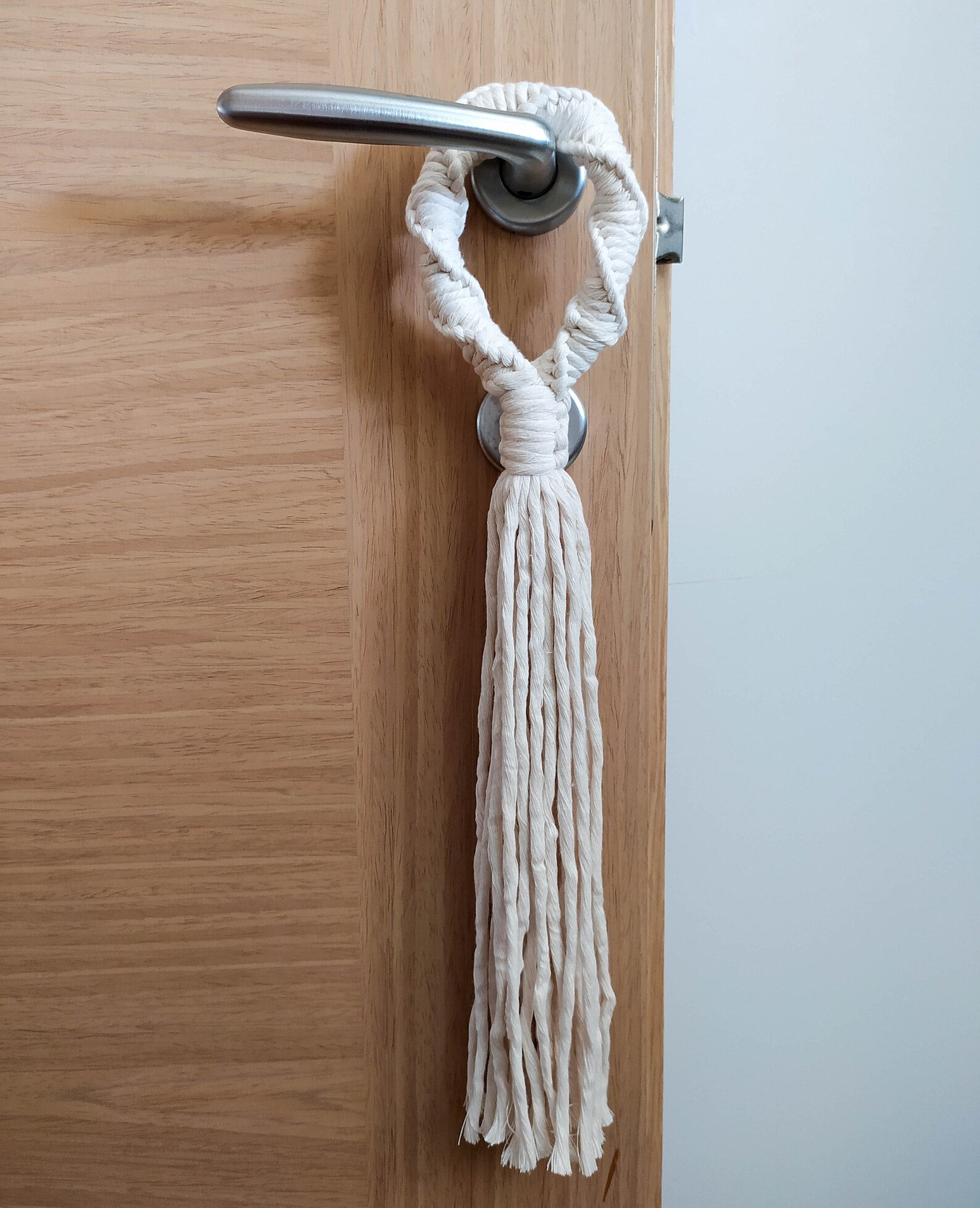 Large Macrame Door Knob Tassel, Decorative Wall Hanging Tassels, Boho ...