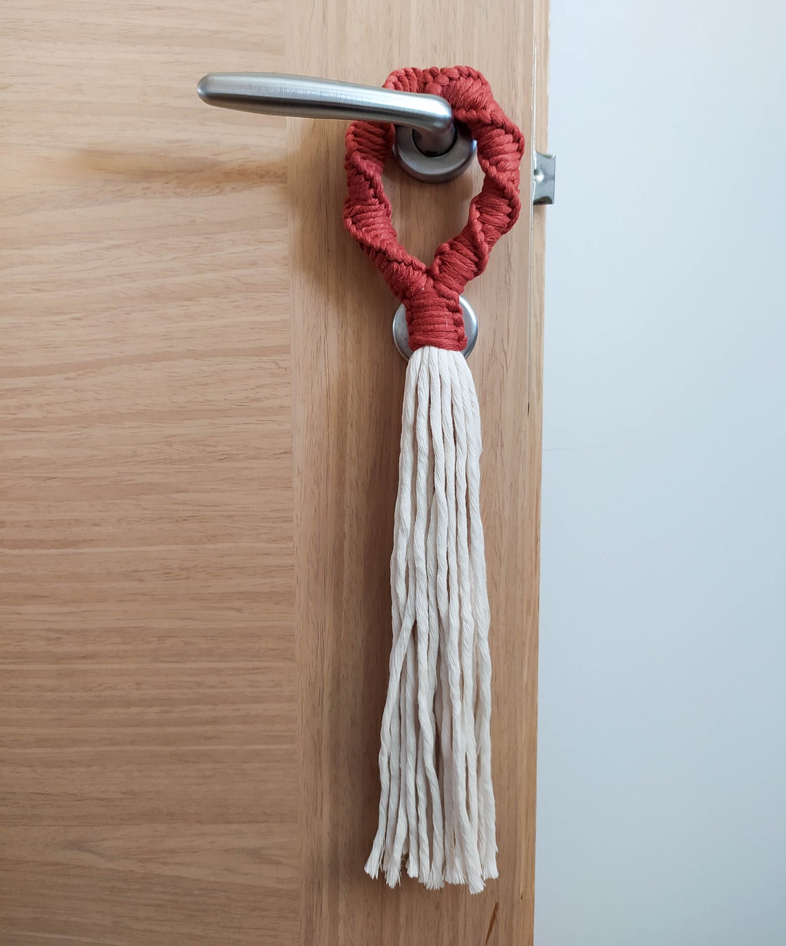 Large Macrame Door Knob Tassel, Decorative Wall Hanging Tassels, Boho ...