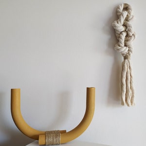 Macrame Door Handle Tassel, Wall Hanging Small Decorative Tassel, Door ...