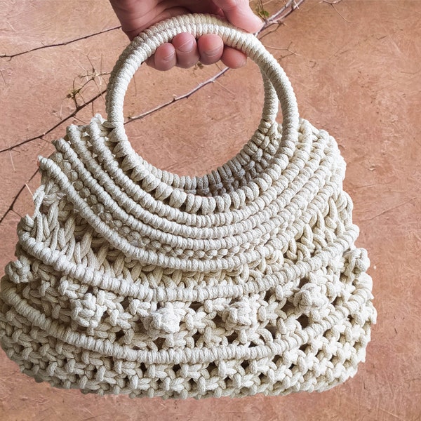 Macrame Purse Pdf Pattern - Etsy