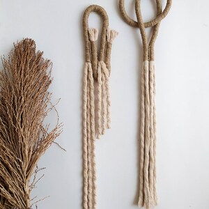 Large Macrame Decorative Knots Modern Wall Hanging Art - Etsy