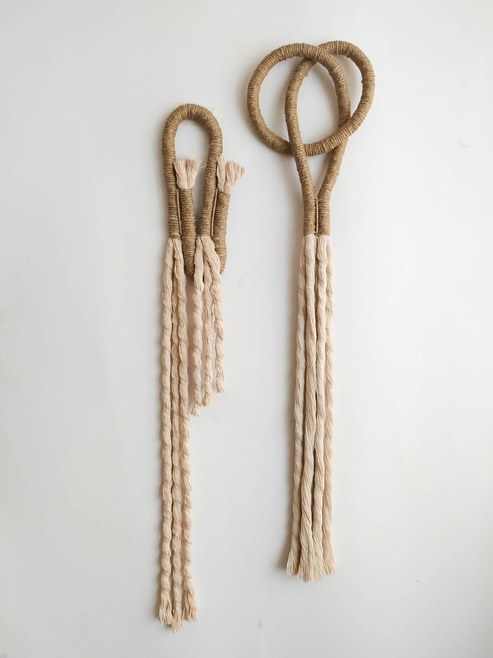 Large Macrame Decorative Knots Modern Wall Hanging Art - Etsy