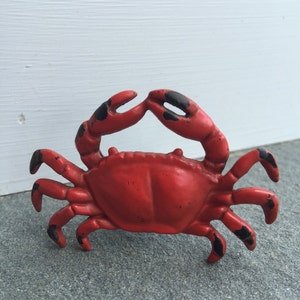 Knobs, Crab Knobs, Drawer Pulls, Red Crab Knobs, Beach Decor, Beach House Decor - Etsy