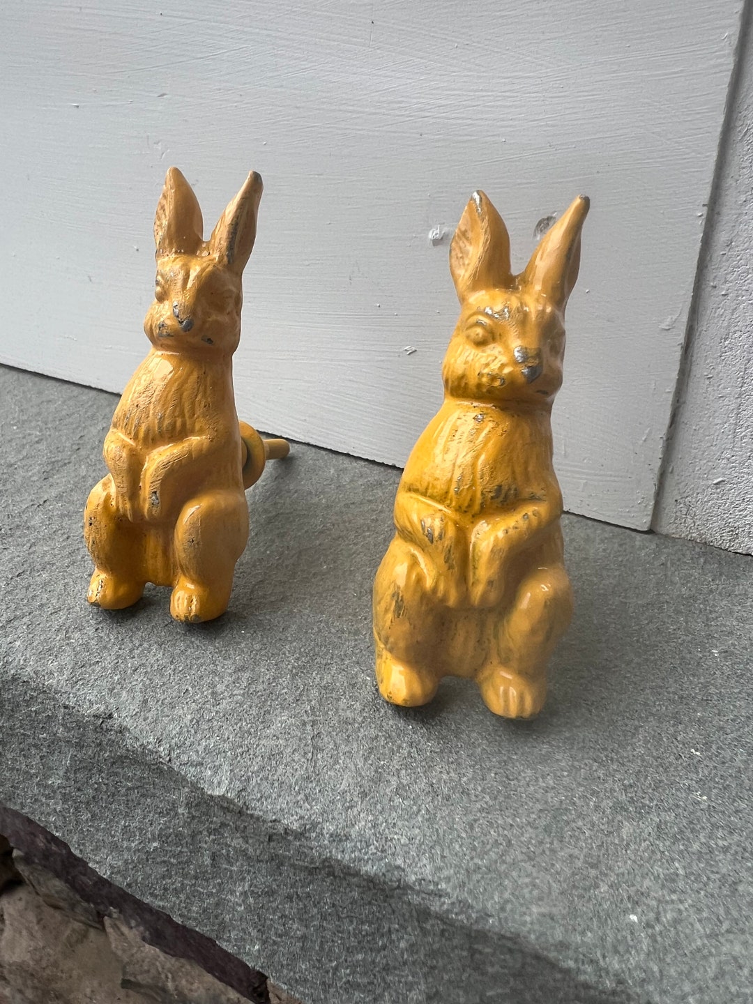 Knobs, Rabbit Knobs, Drawer Pulls, Metal Rabbit Knobs, Woodland Decor ...