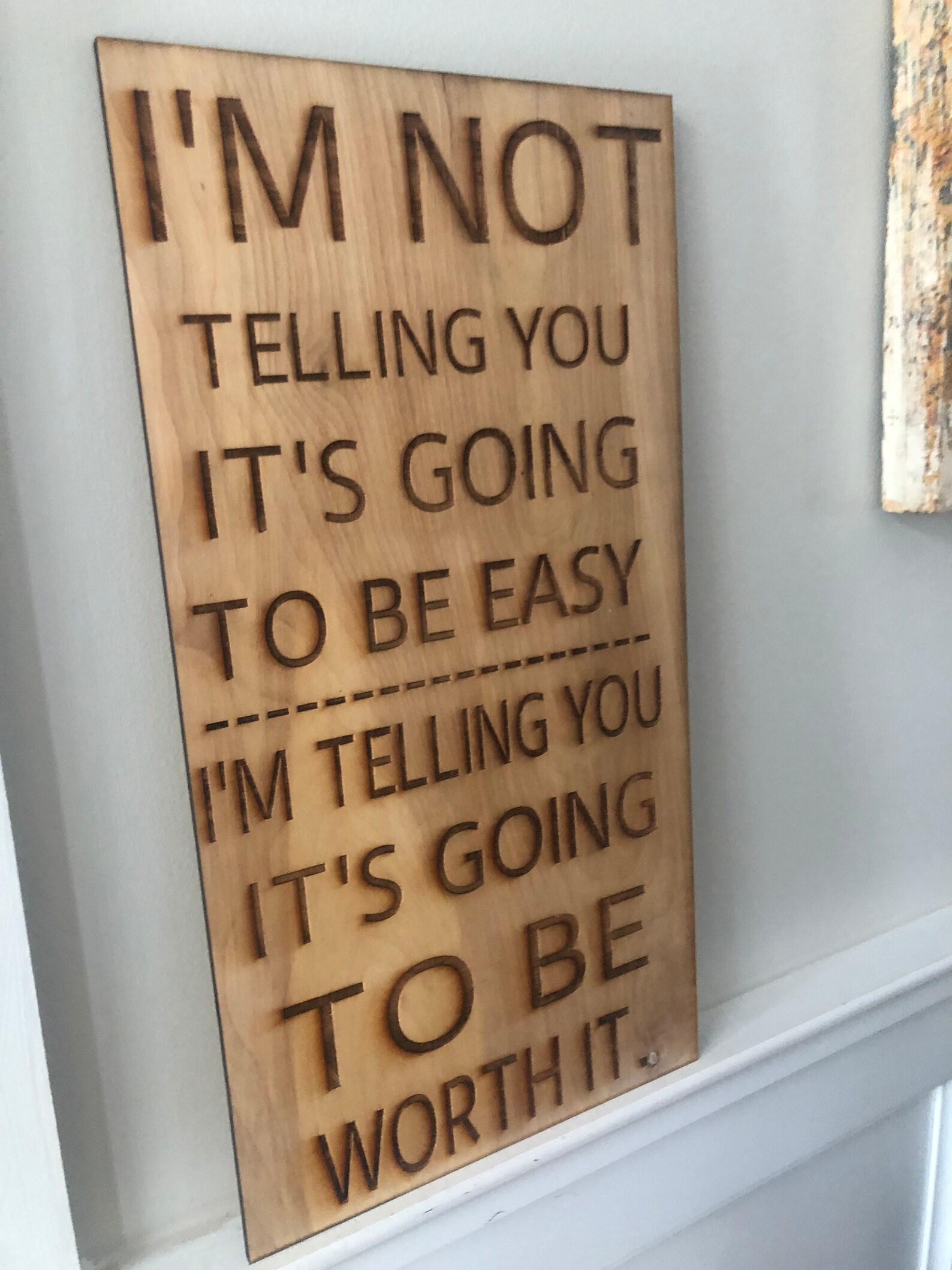 Personalized Wood Engraving, Wood Wall Decor, Engraved Wall Decor - Etsy