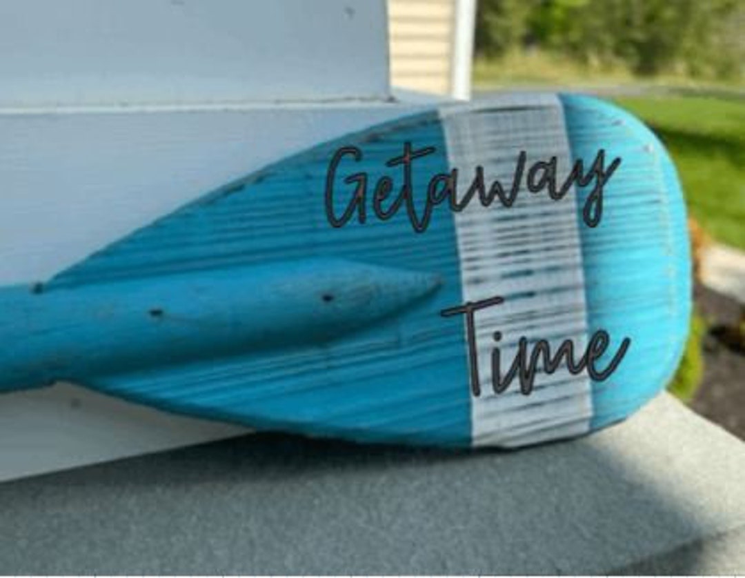Oar, Blue Oar, Personalized Oar, Home and Wall Decor - Etsy