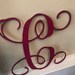 Letters, Wall Deocr, Front Door Sign, Personalized Letters, Wood Sign ...