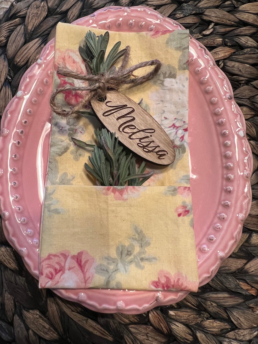 Personalized Placement Tags, Wedding Tags, Dinner Tags, Table Decor - Etsy