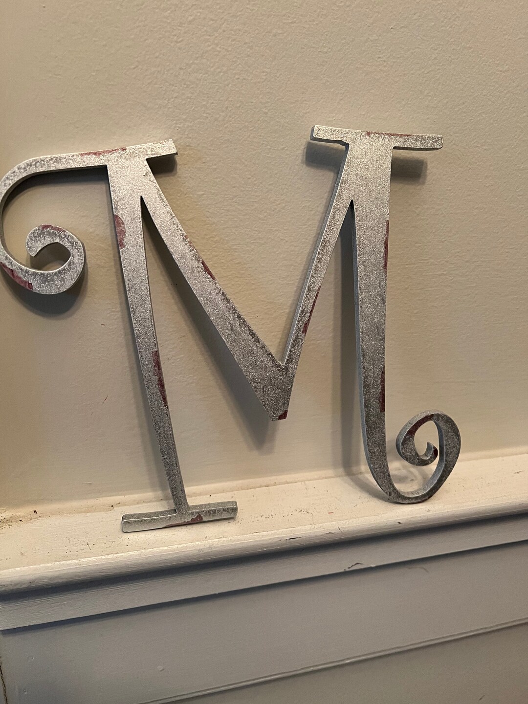 Shabby Chic Wall Decor, Shabby Chic Letters, Monogrammed - Etsy