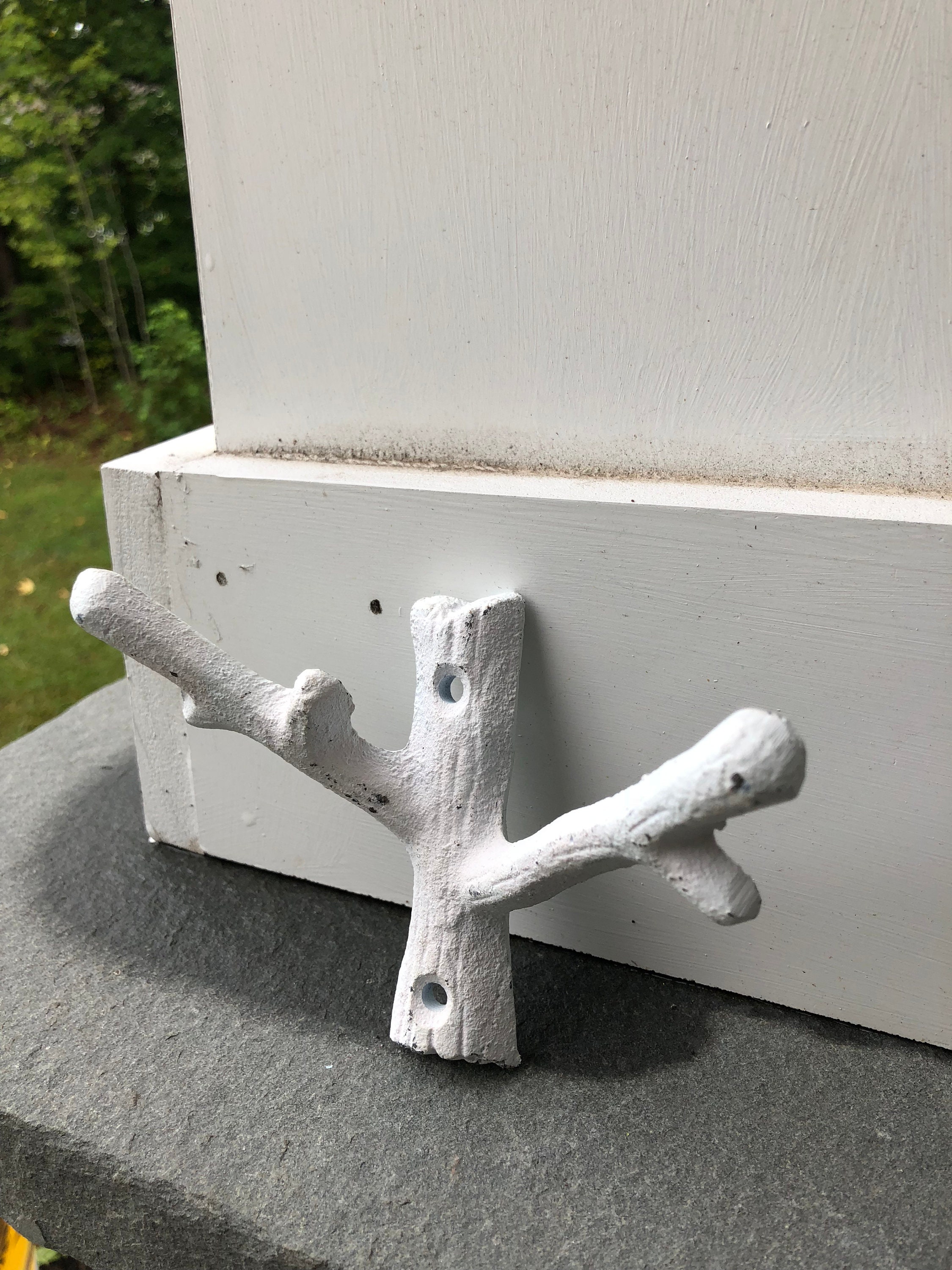 Branch Wall Hook/ Tree Branch Cast Iron Hook/ Wall Hook/ Wall | Etsy