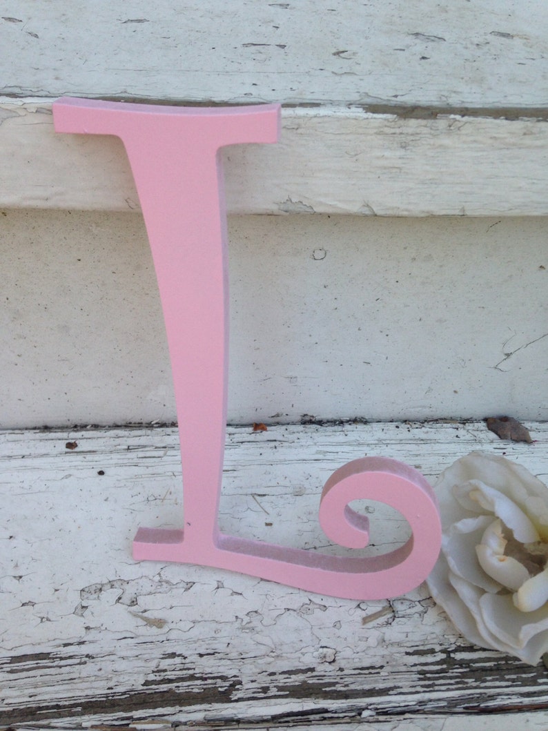 Shabby Chic Wall Decor Shabby Chic Letters Monogrammed | Etsy