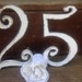Shabby Chic Wall Decor Shabby Chic Numbers Number Decor - Etsy