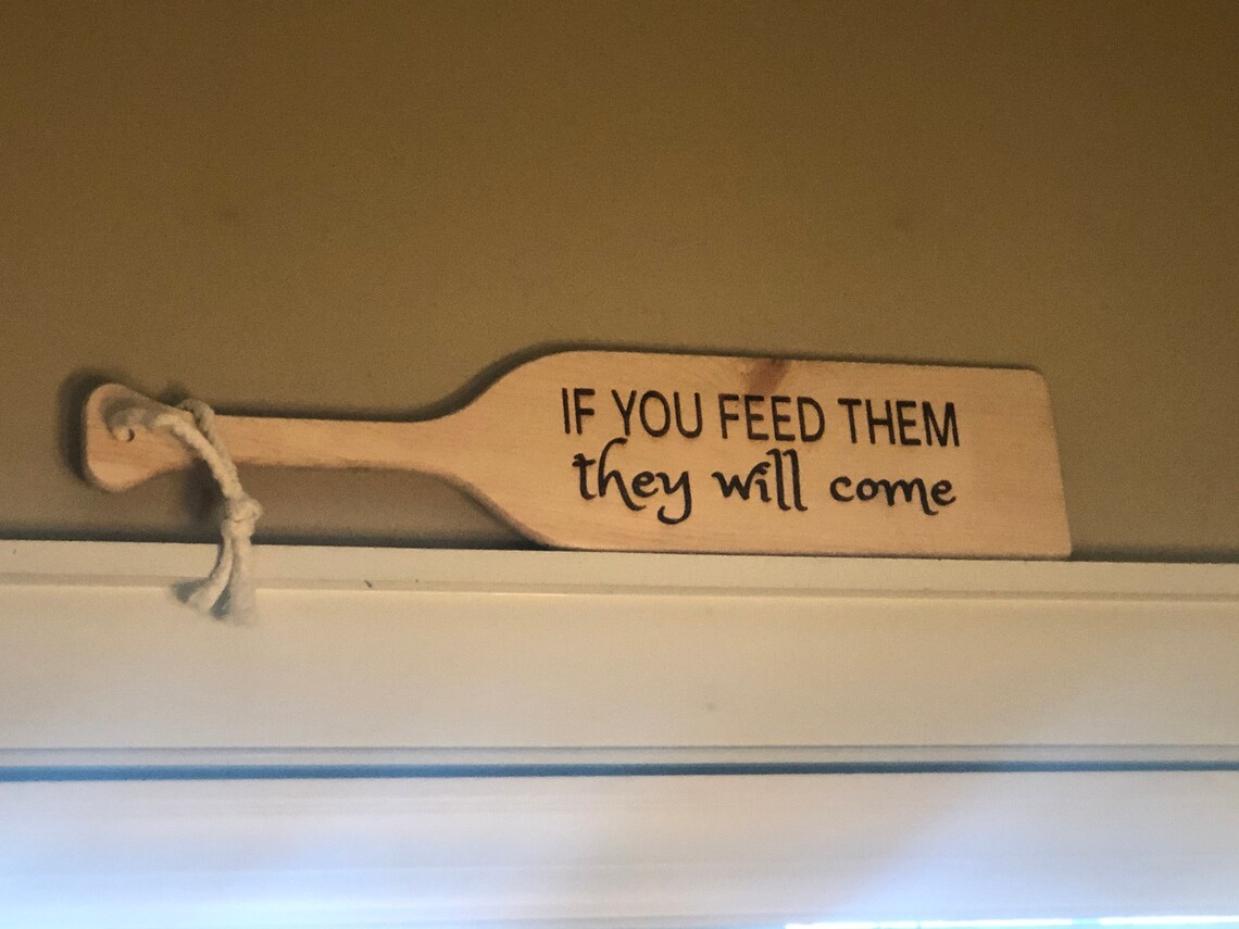 Wood Paddle Wall Decor Kitchen Wall Decor Home and Garden - Etsy