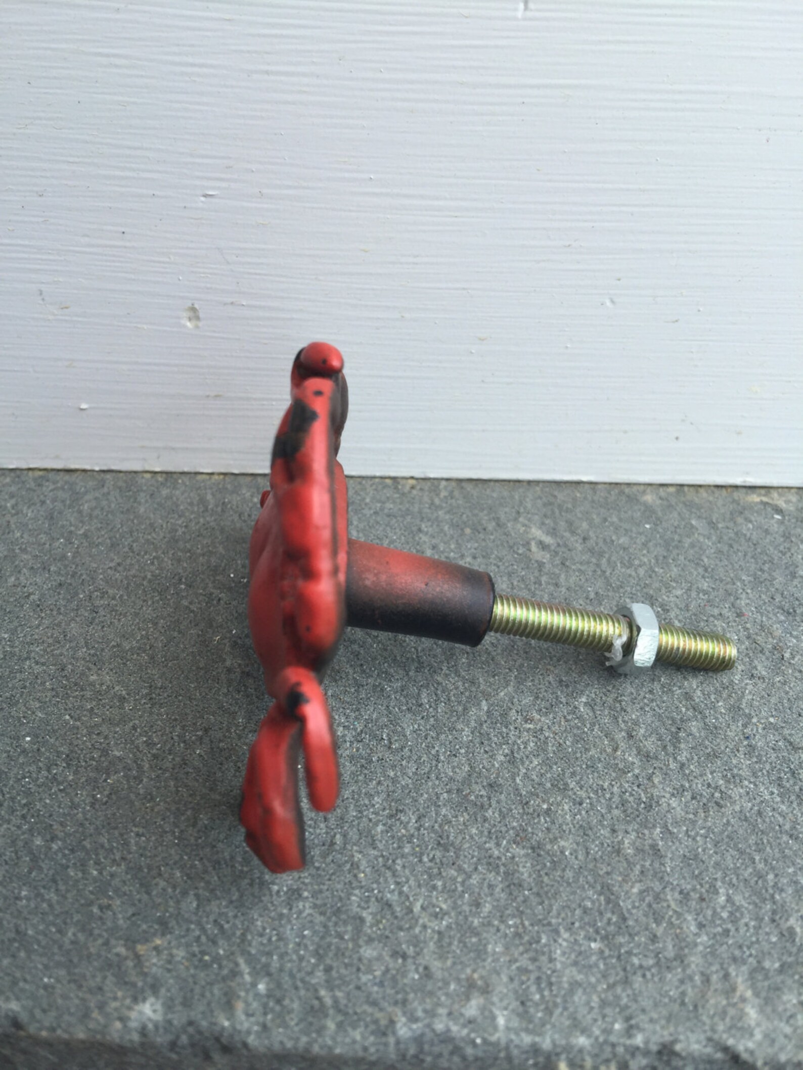 Knobs Crab Knobs Drawer Pulls Red Crab Knobs Beach Decor - Etsy
