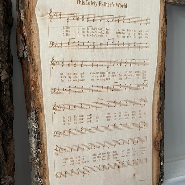 Engraved Hymn - Etsy
