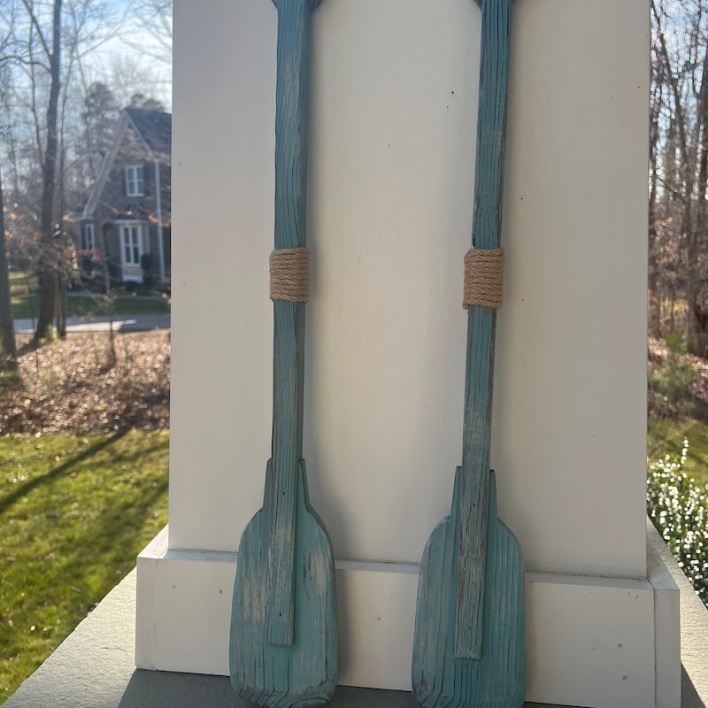 Painted Oars - Etsy