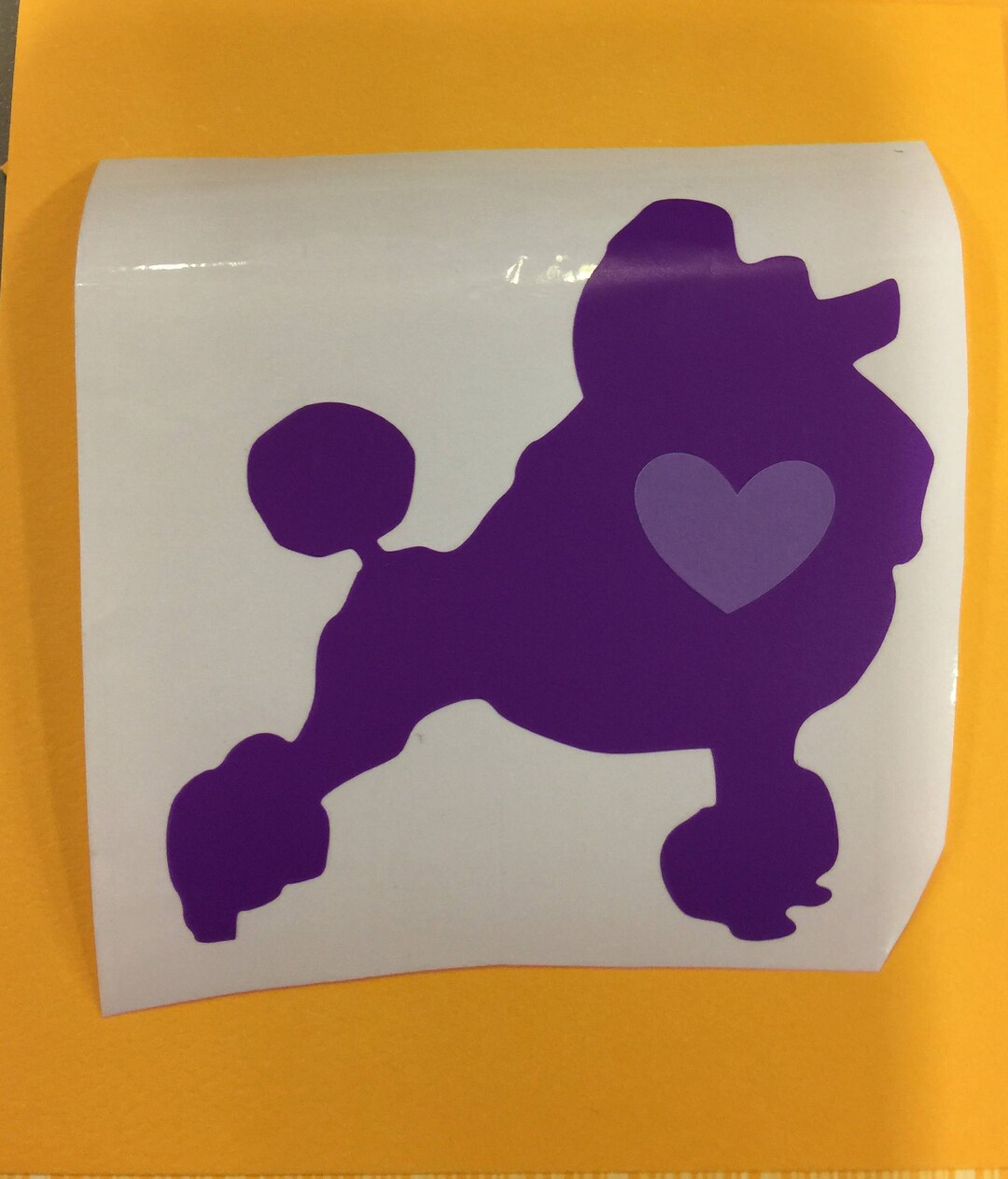 Poodle, Poodle Decal, Dog Decal, Decal, Cup Decal, Yeti Cup Decal, Car ...