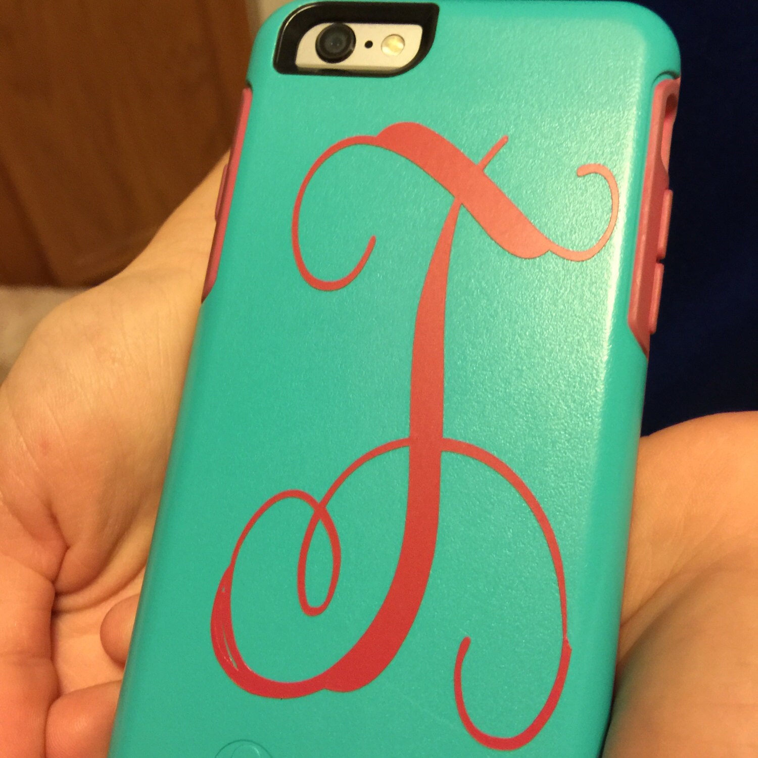 Monogram, iPhone Decal, Laptop Decal, Vinyl Lettering, Vine Monogram ...