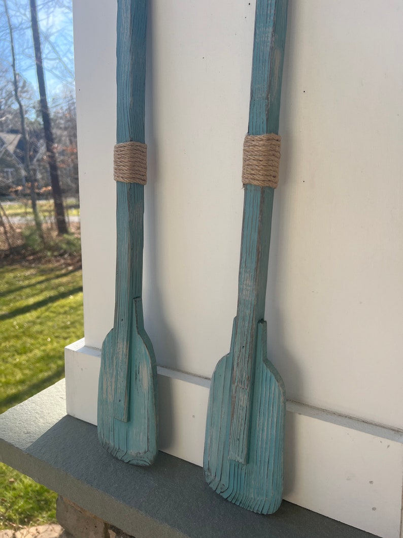 Oar, Blue Oar, Personalized Oar, Home and Wall Decor - Etsy