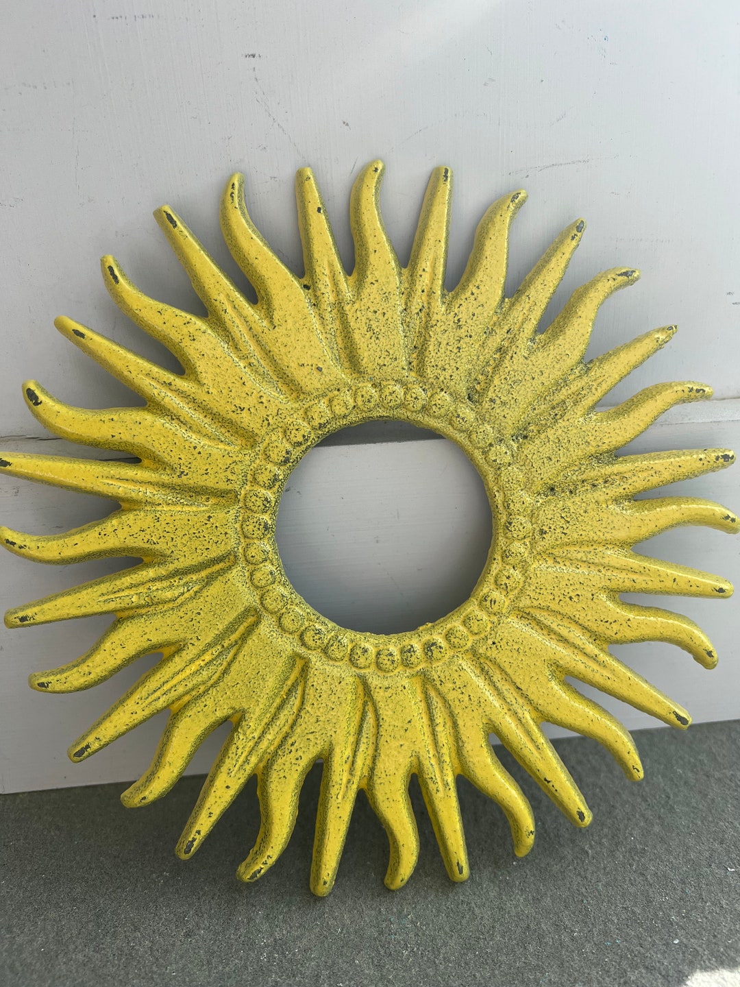 Cast Iron Decorative Metal Sun Kitchen Trivet 7.5" - Etsy