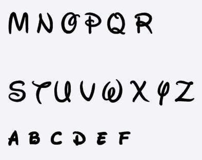 Gothic Font, ONE LETTER ONLY, Name Decal, Personalized, Monogram, Car ...