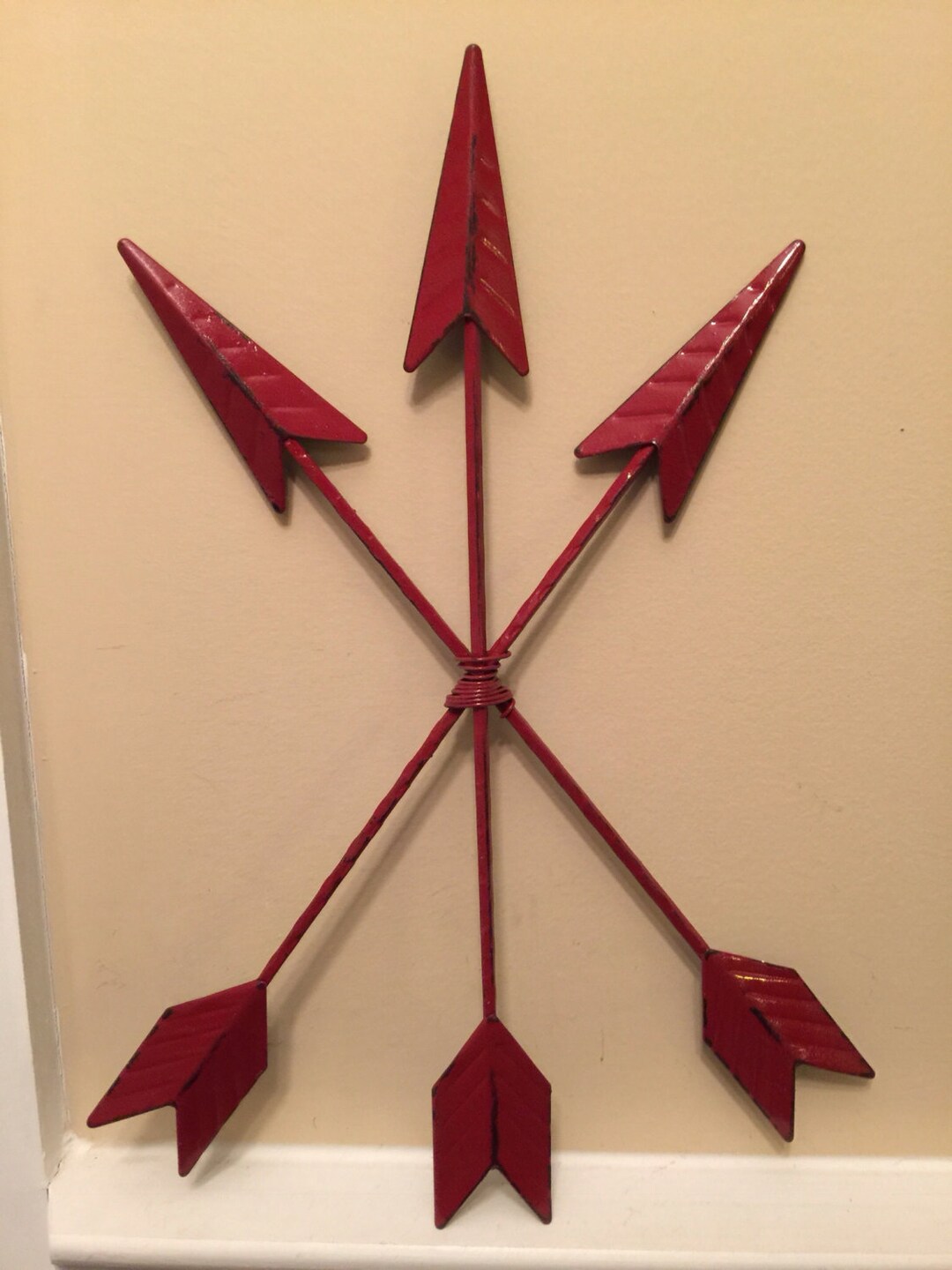 Arrow Wall Decor/ Metal Wall Decor/ Western Wall Decor/ Arrows/ Home ...