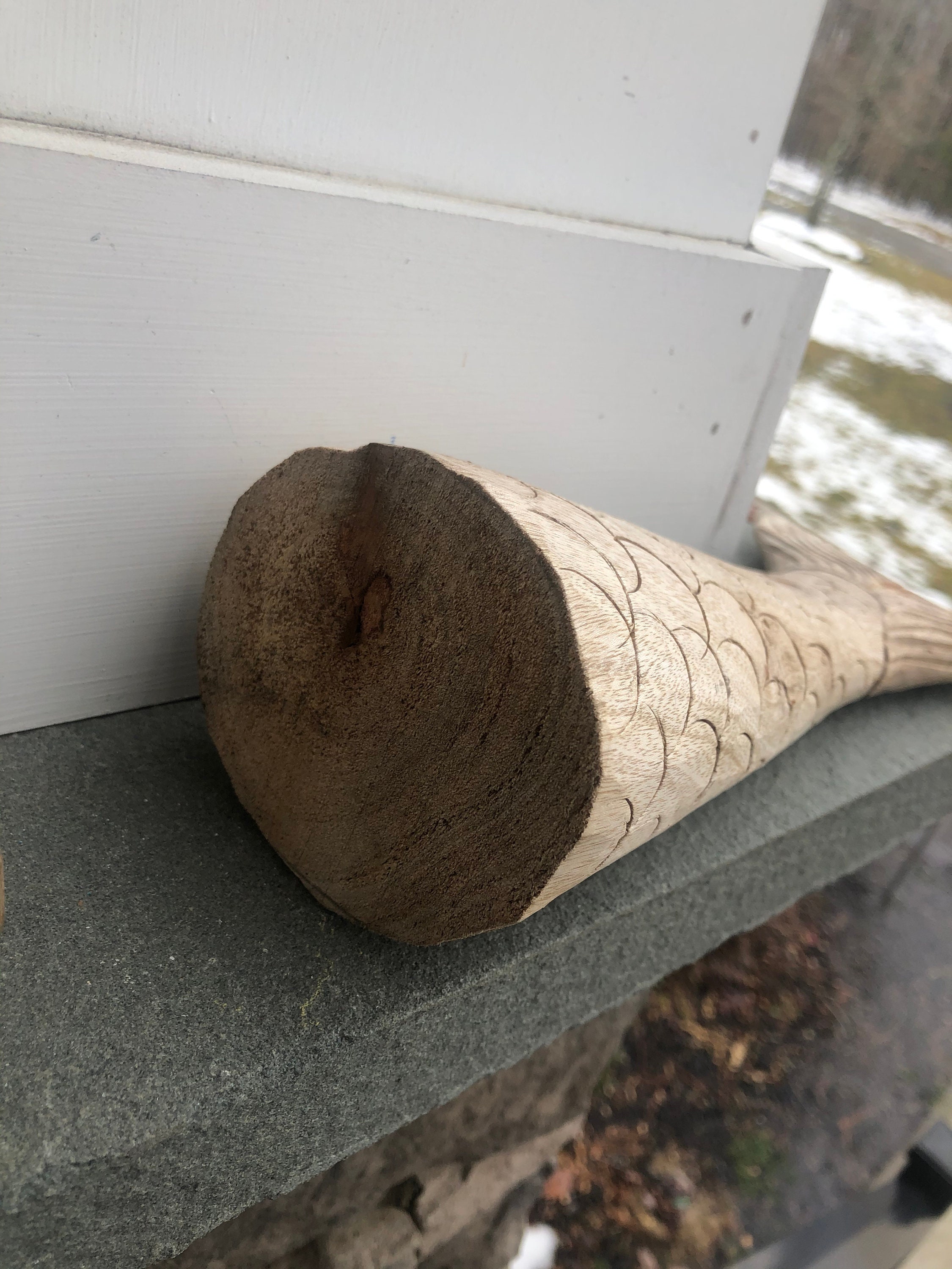 Mermaid Tail, Wood Tail, Hand Carved Mermaid Tail - Etsy