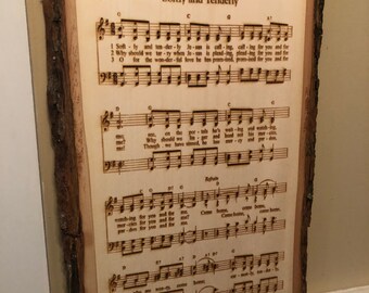 Sheet Music Engraving | Etsy