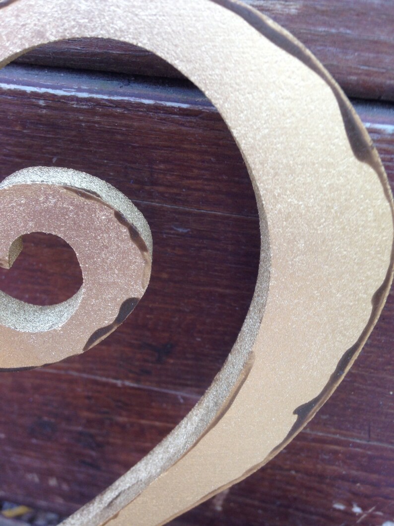 Shabby Chic Wall Decor Shabby Chic Numbers Number Decor - Etsy