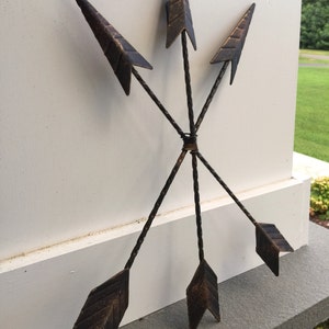 Arrow Wall Decor/ Metal Wall Decor/ Western Wall Decor/ Arrows/ Home ...