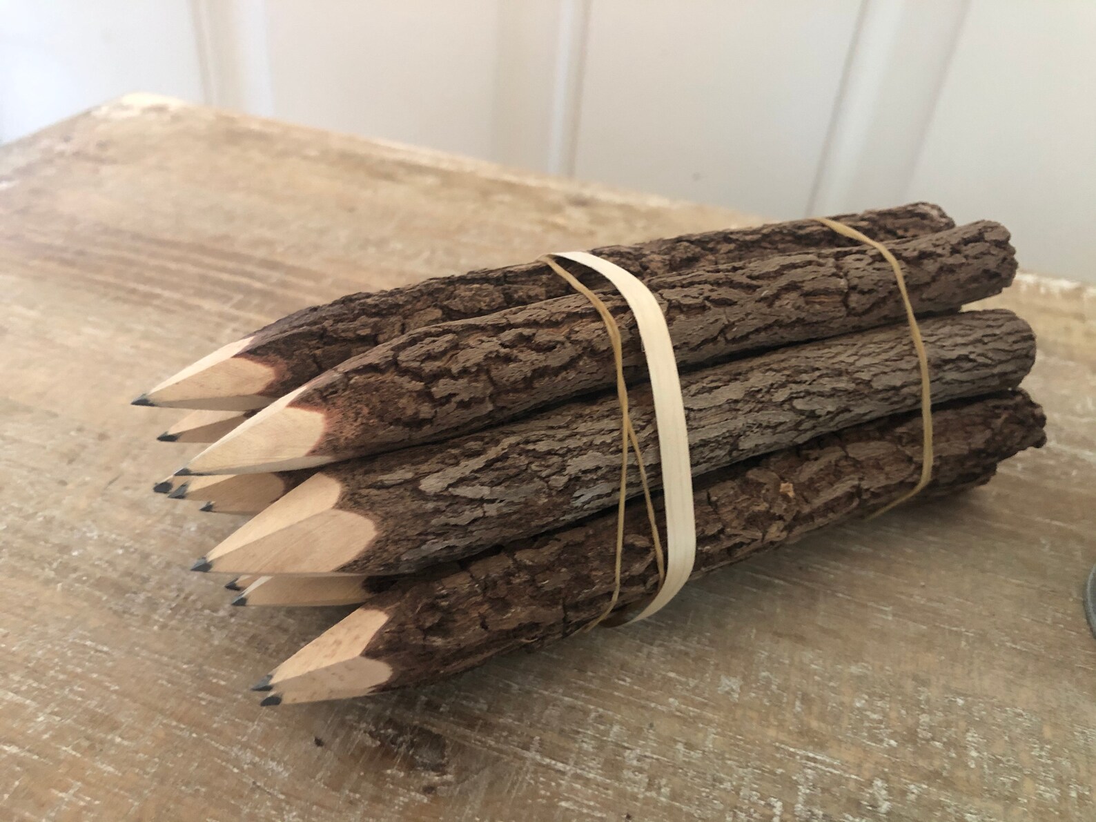 Wood Pencils Graphite Wooden Tree Rustic Twig Pencils Woodland | Etsy