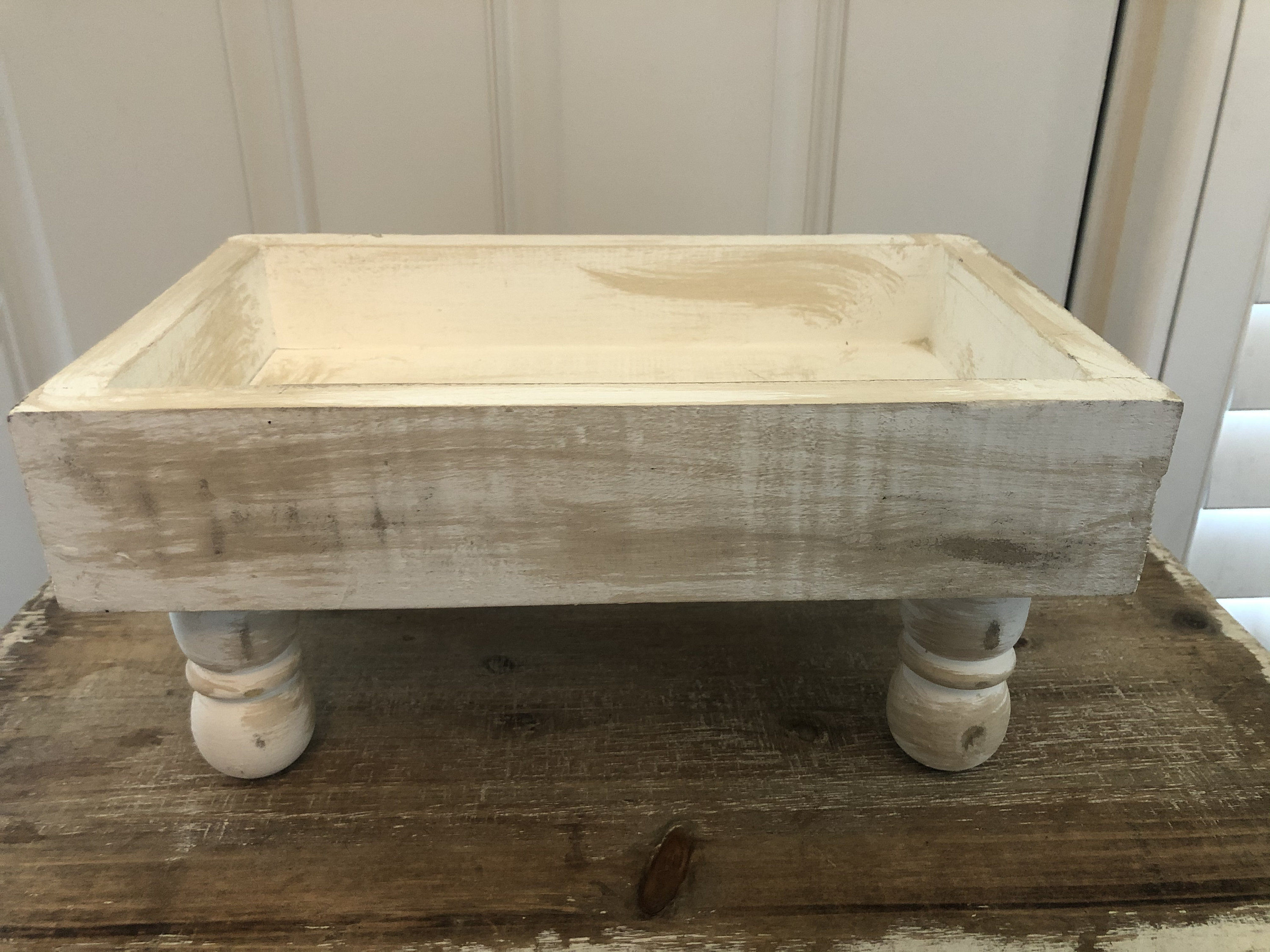 Tray Riser Rectangular Tray Riser Table Tray Riser Shabby | Etsy