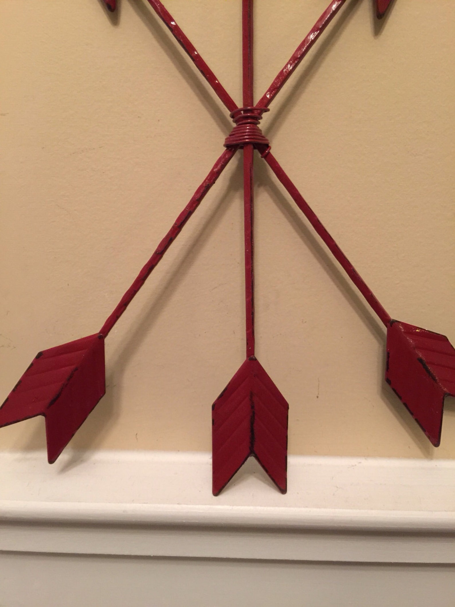 Arrow Wall Decor/ Metal Wall Decor/ Western Wall Decor/ Arrows/ Home ...