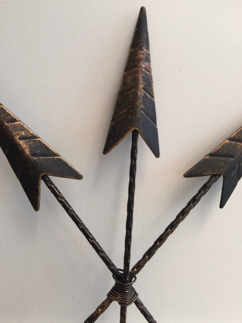 Arrow Wall Decor/ Metal Wall Decor/ Western Wall Decor/ - Etsy