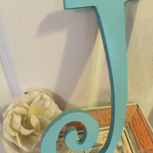 Shabby Chic Wall Decor, Shabby Chic Letters, Curly Letters ...