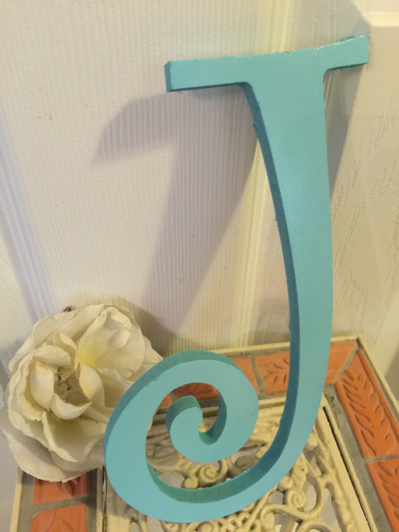 Shabby Chic Wall Decor, Shabby Chic Letters, Curly Letters ...